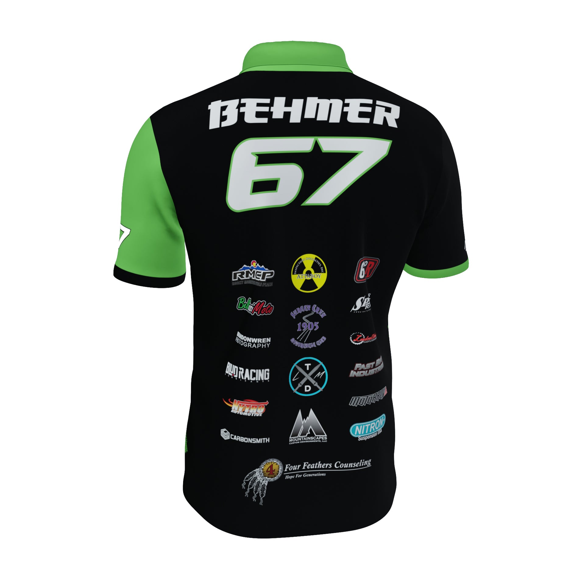 Custom Team Polo Shirts – 64 Degree Racing
